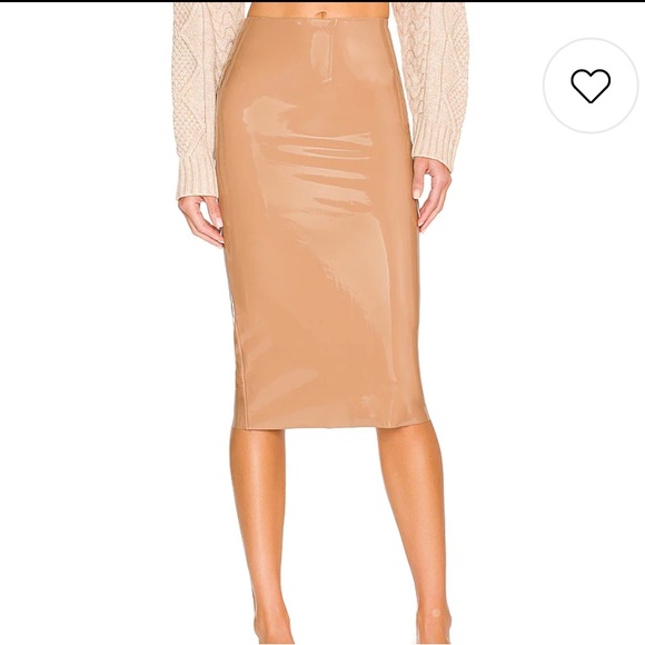 Commando | Skirts | Commando Patent Midi Skirt Cocoa Color | Poshmark